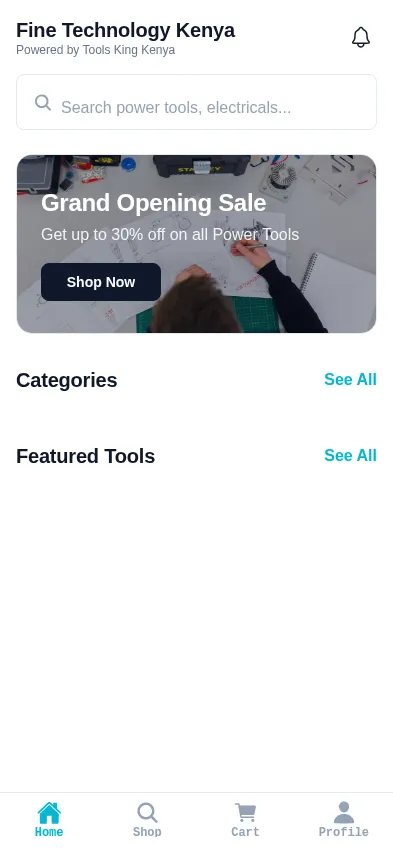 ModernShop Mobile App
