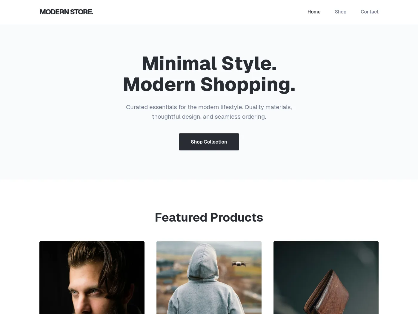 Modern Storefront