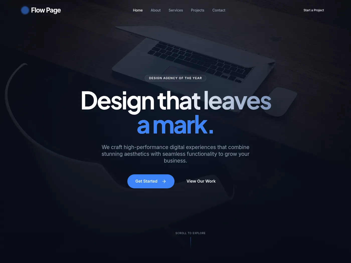 Modern Image Gallery Site