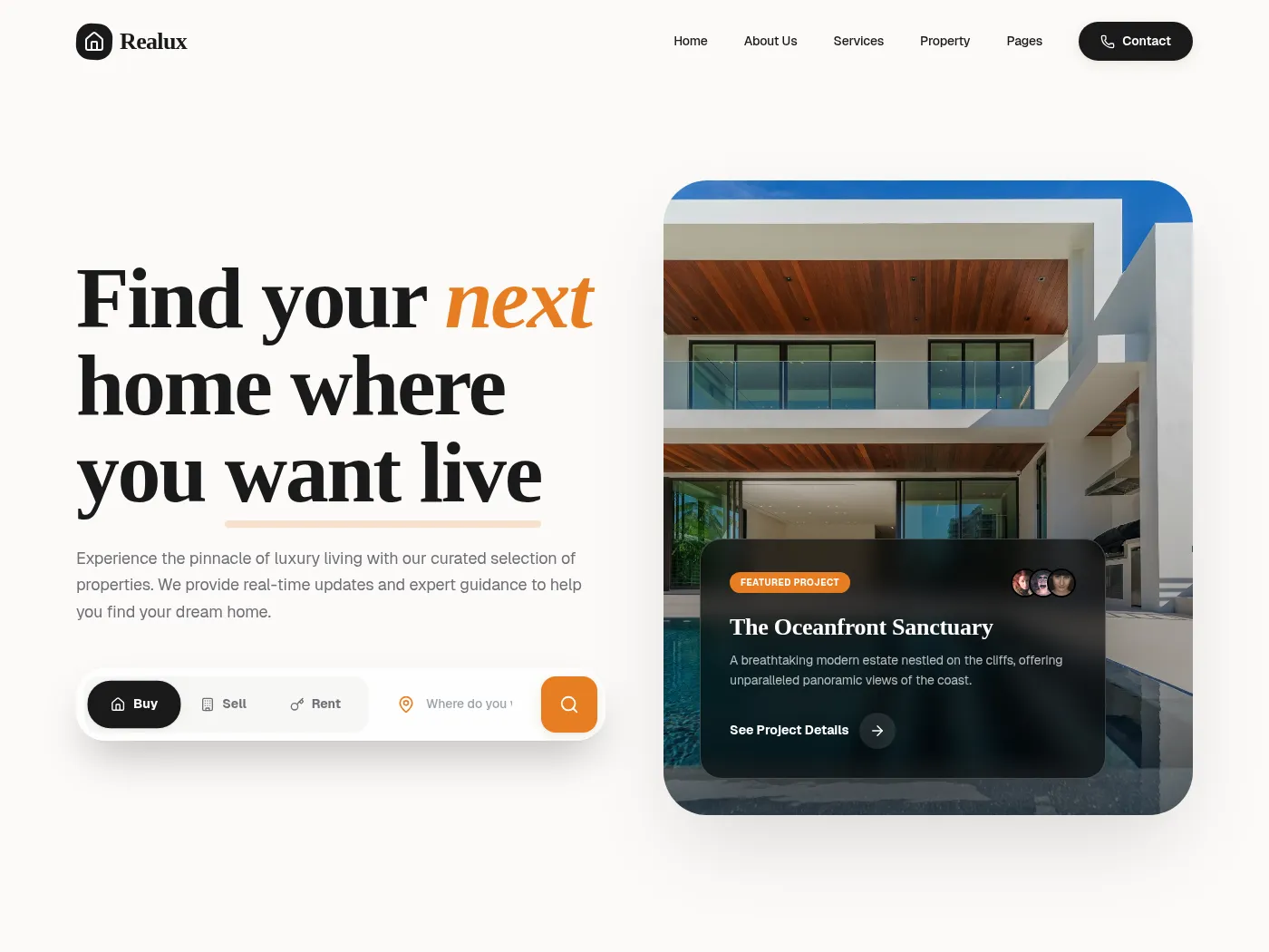 Modern Landing Redesign