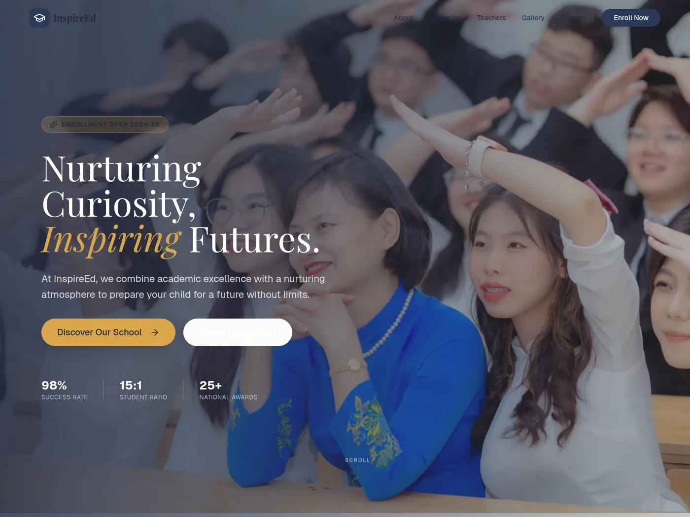 InspireEd School Website