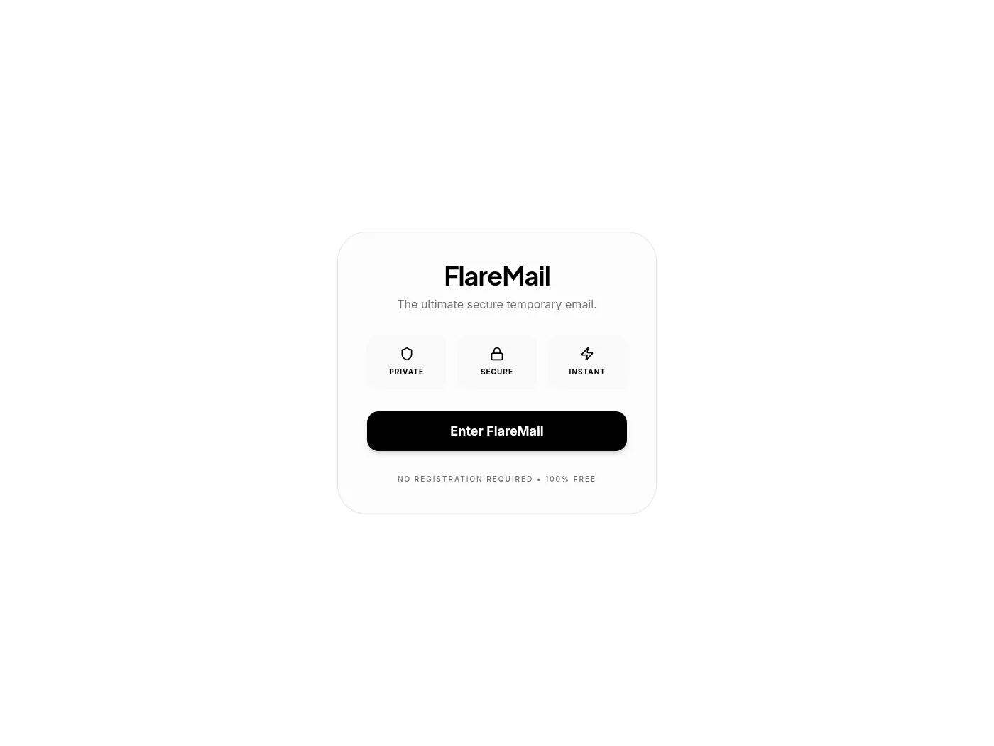 Modern Temp Mail