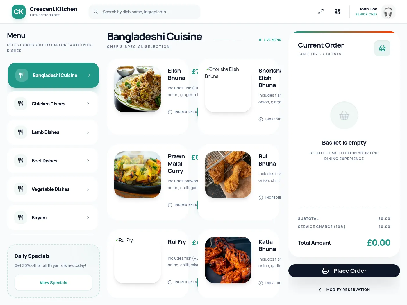Trendy UI Redesign