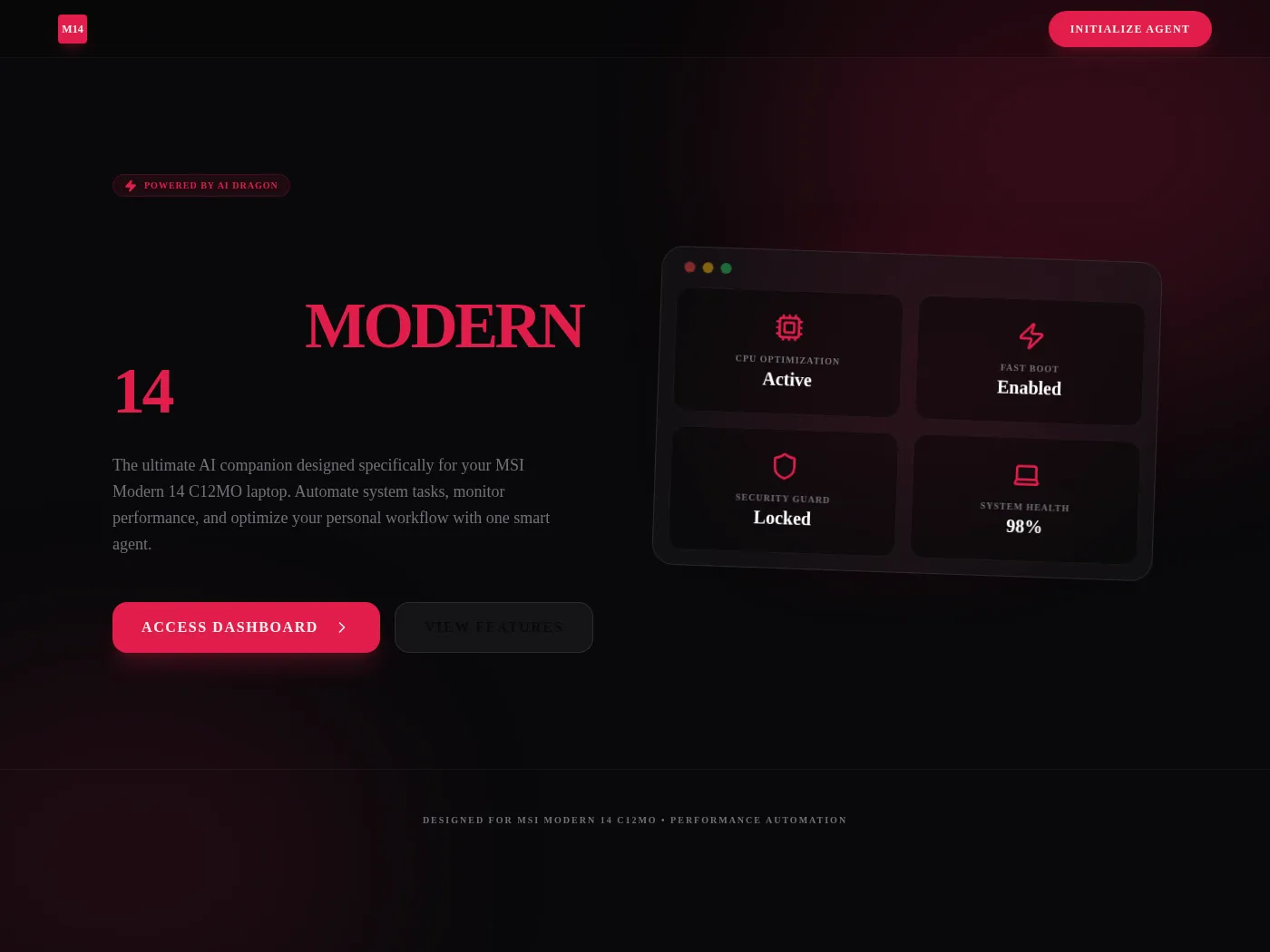 Modern 14 AI Agent