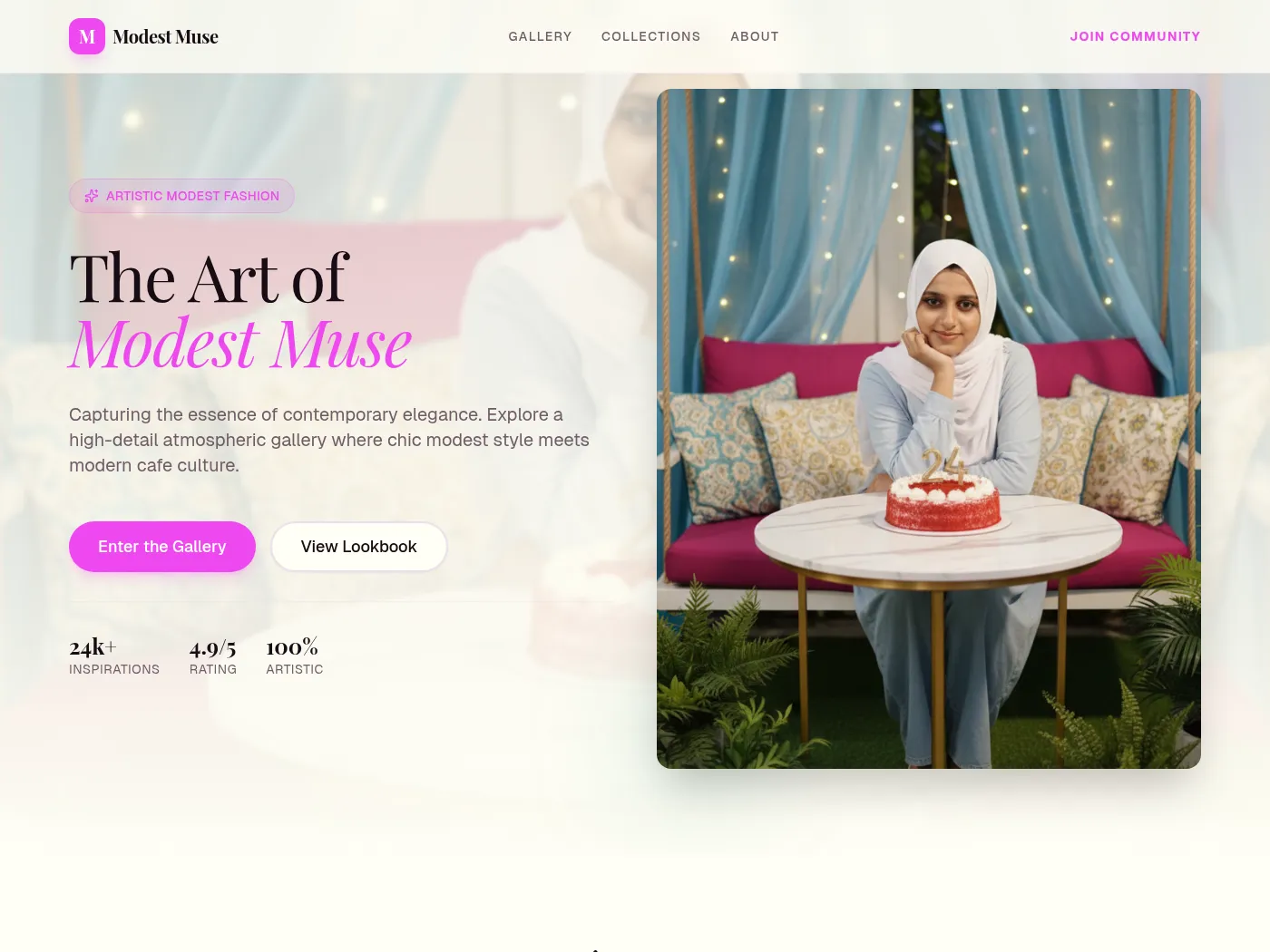 Modest Muse Cafe Gallery