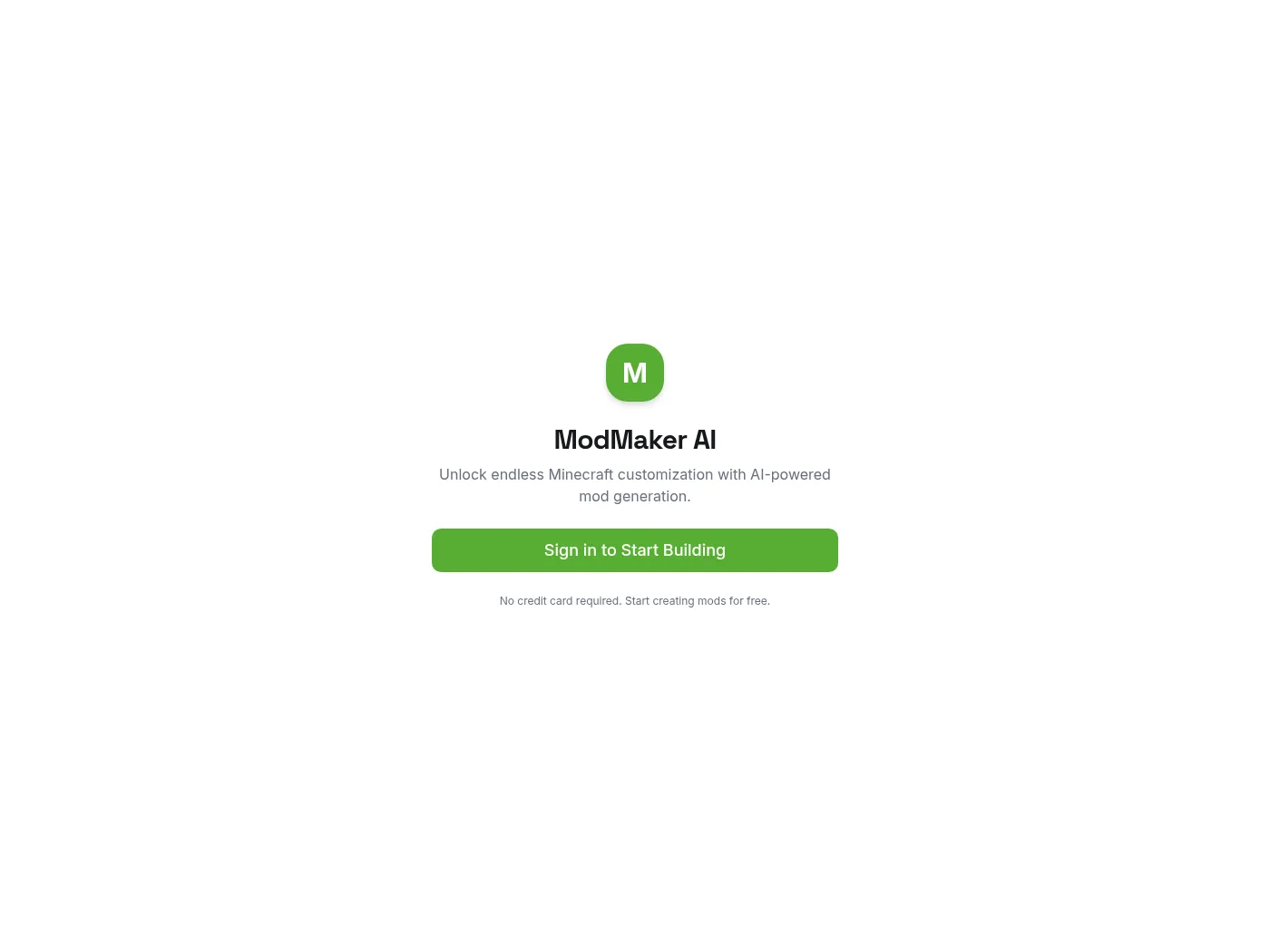 ModMaker AI Platform