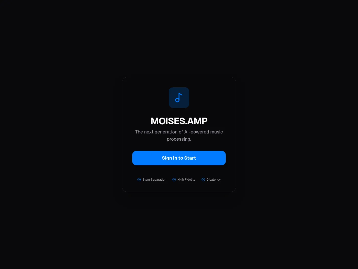 Moises PowerAmp Clone