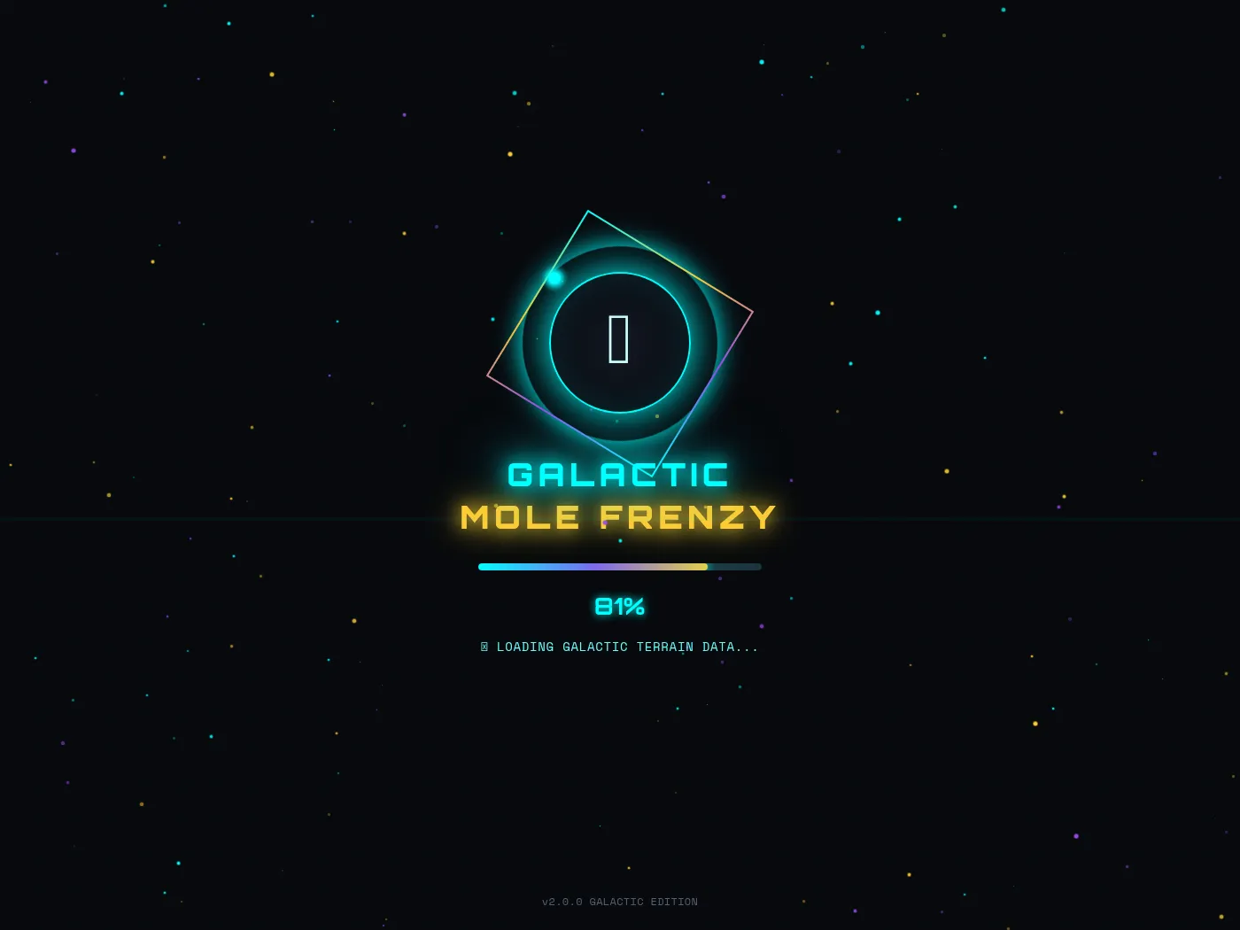 Galactic Mole Frenzy