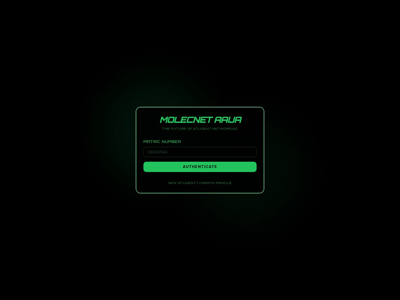 MolecNet AAUA Portal