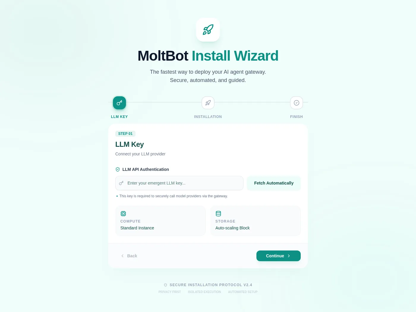 MoltBot Install Wizard