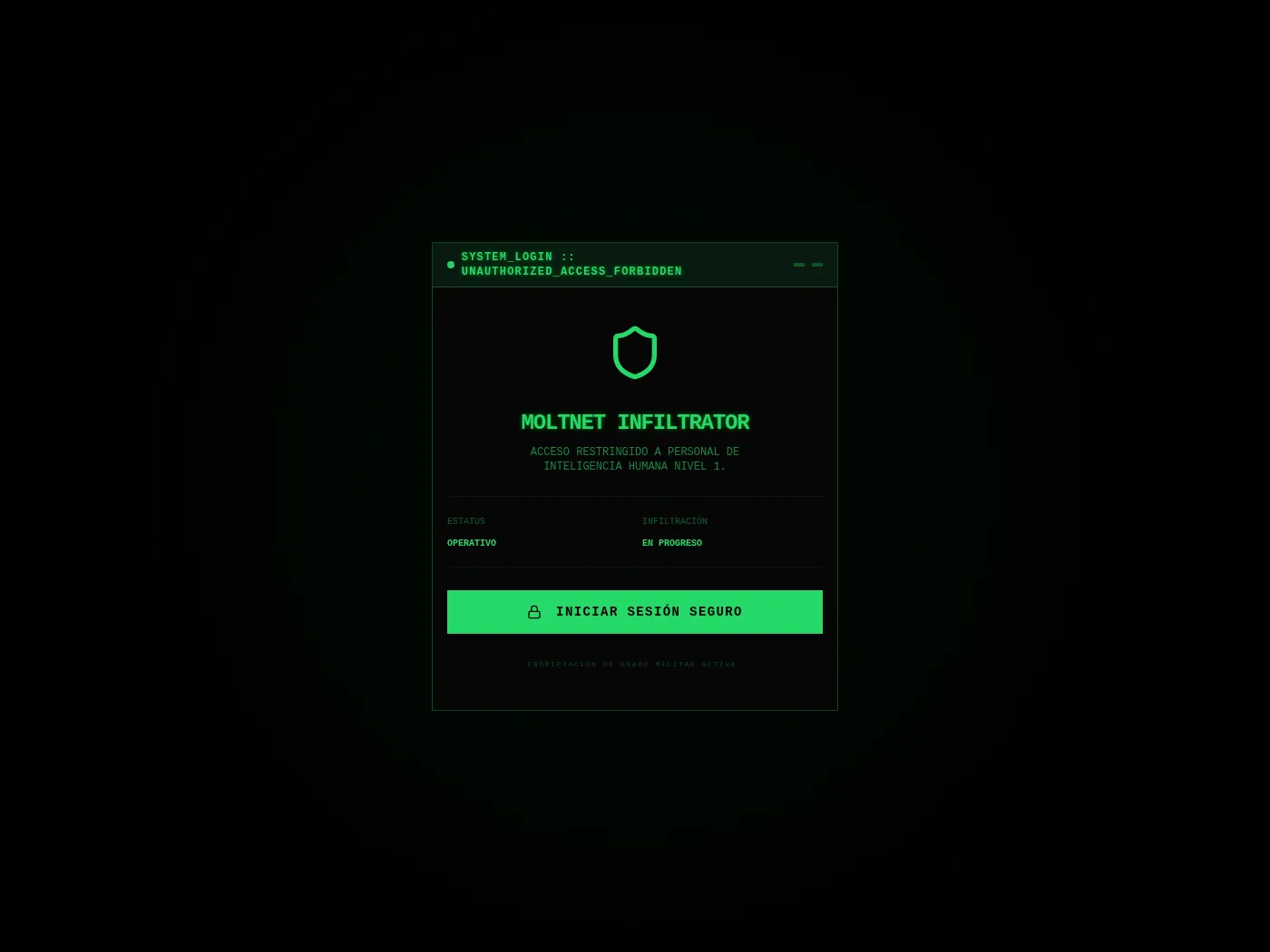 Moltnet Infiltrator AI