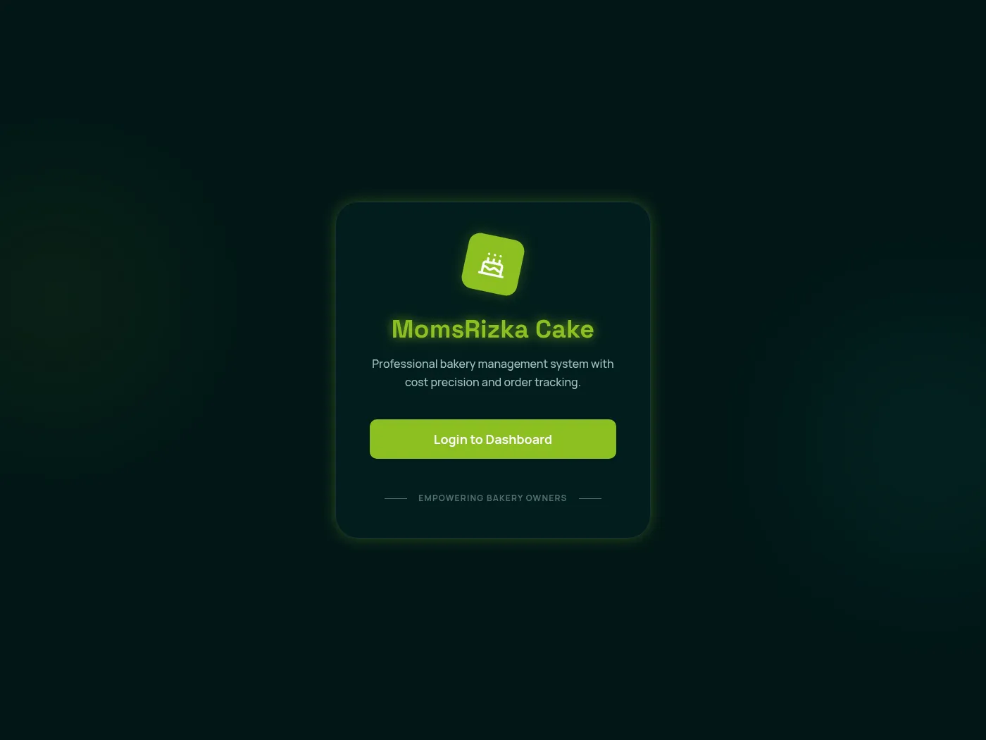 MomsRizka Cake Manager