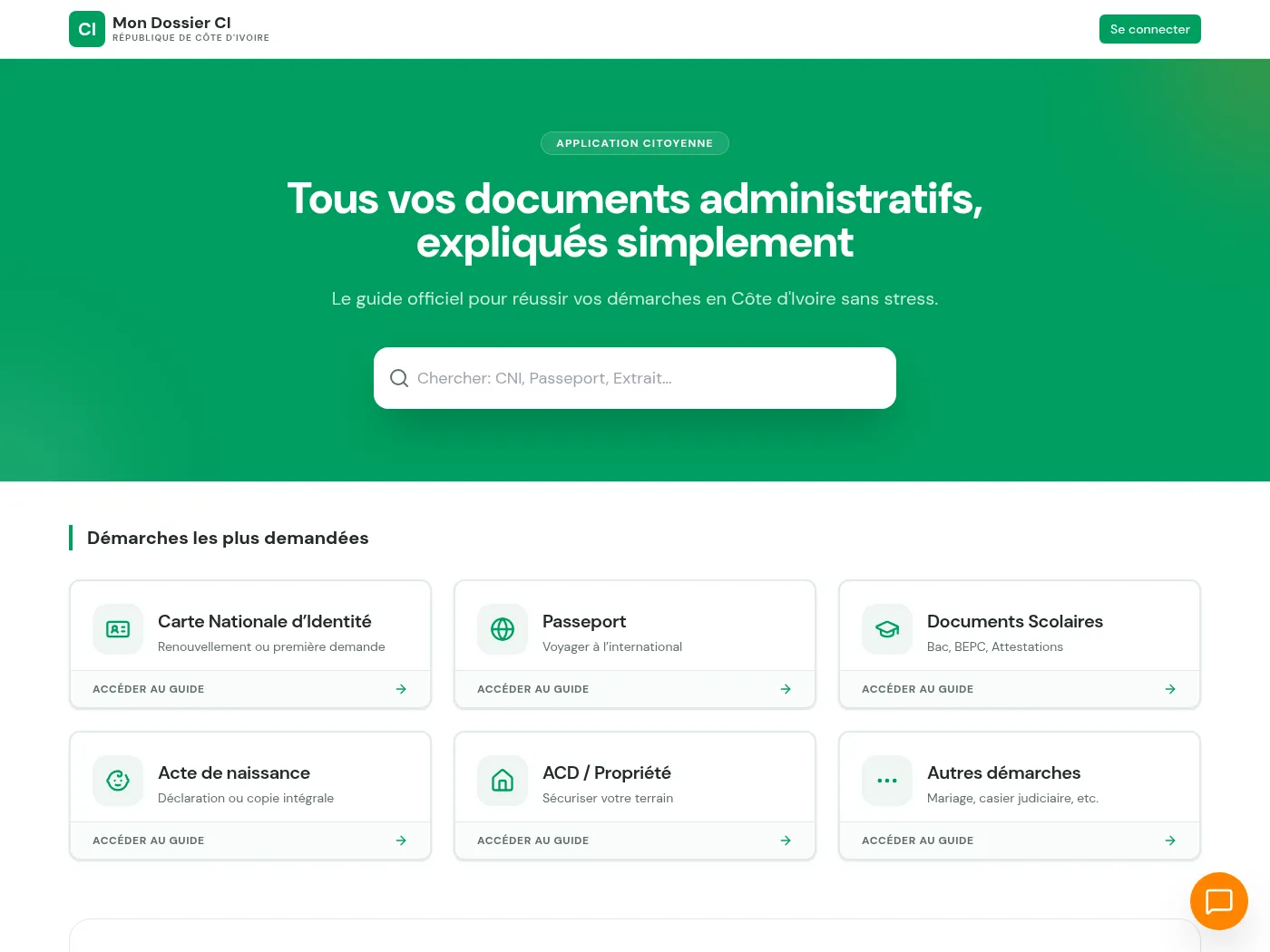 Mon Dossier CI