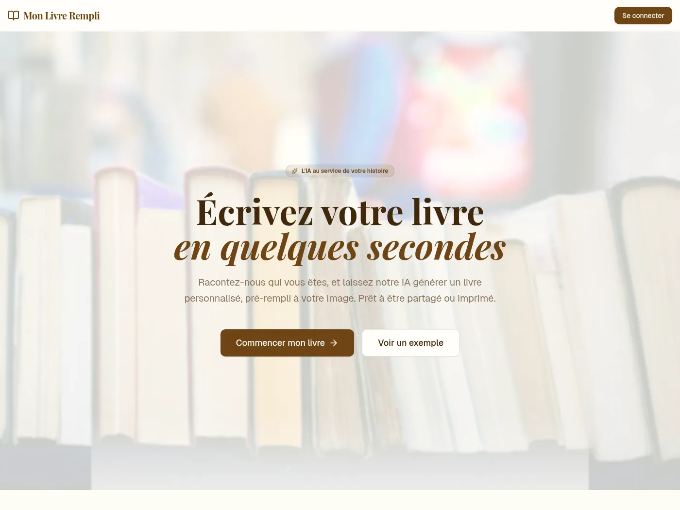 Mon Livre Rempli