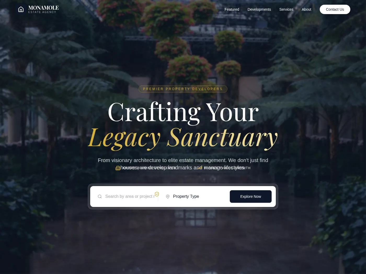 Monamole Agency Landing