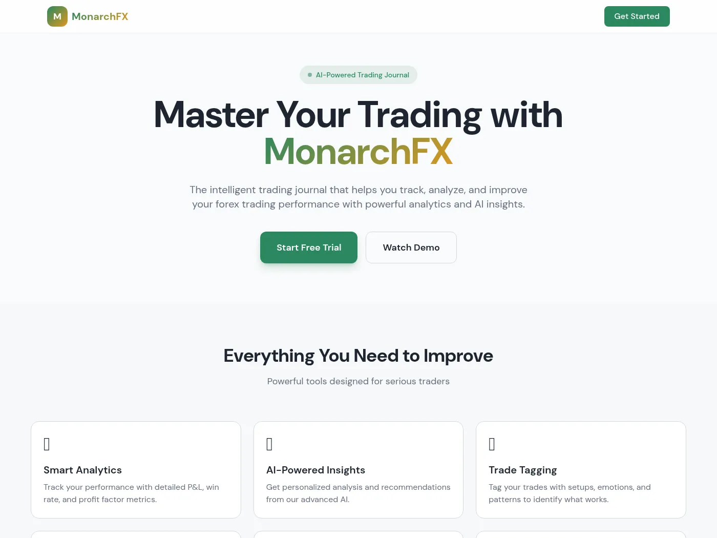 MonarchFX Journal