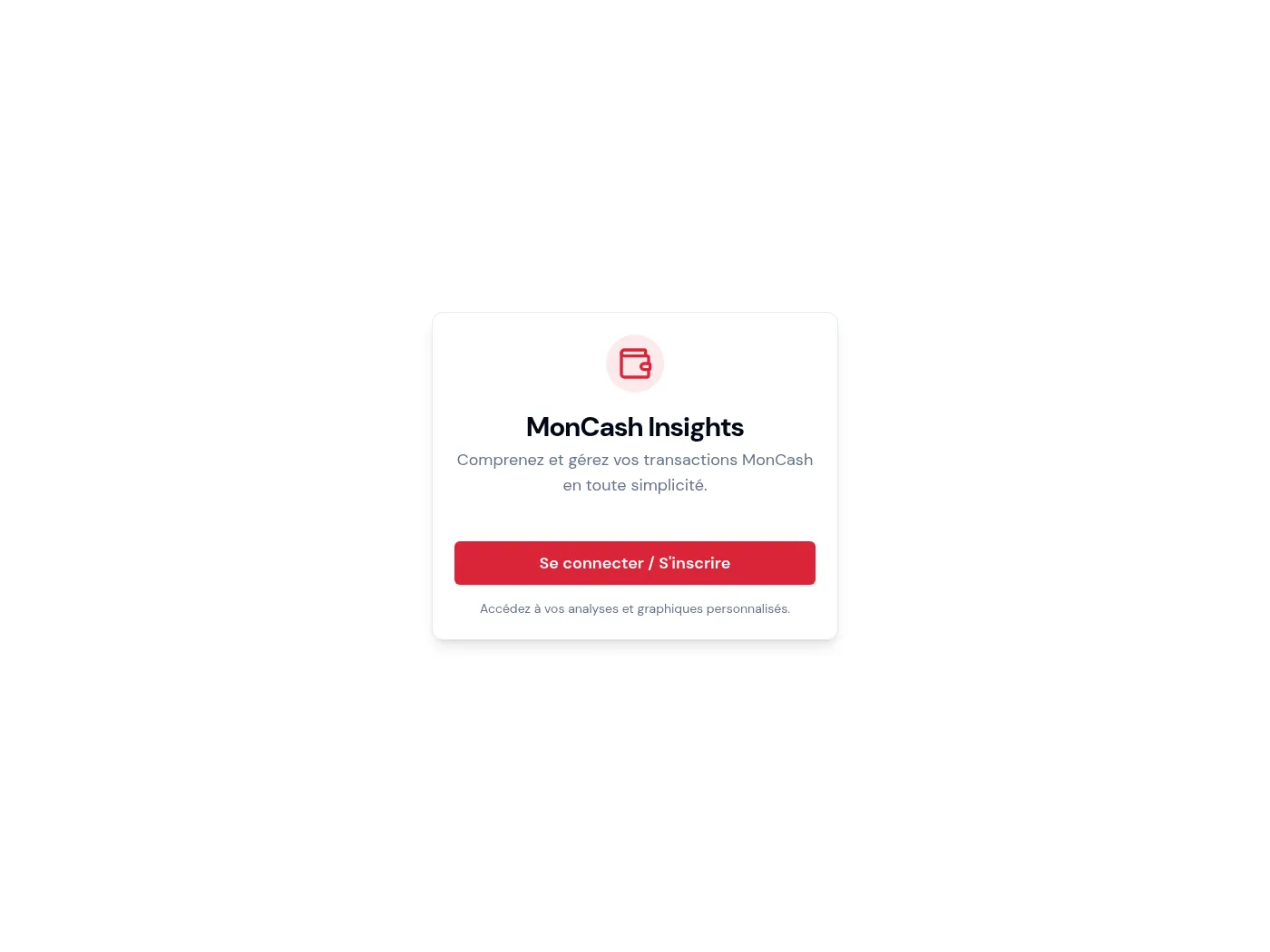 Moncash Insights