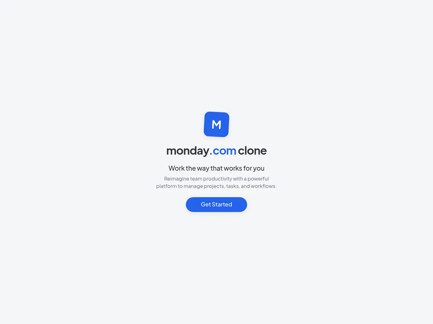 Monday.com Clone