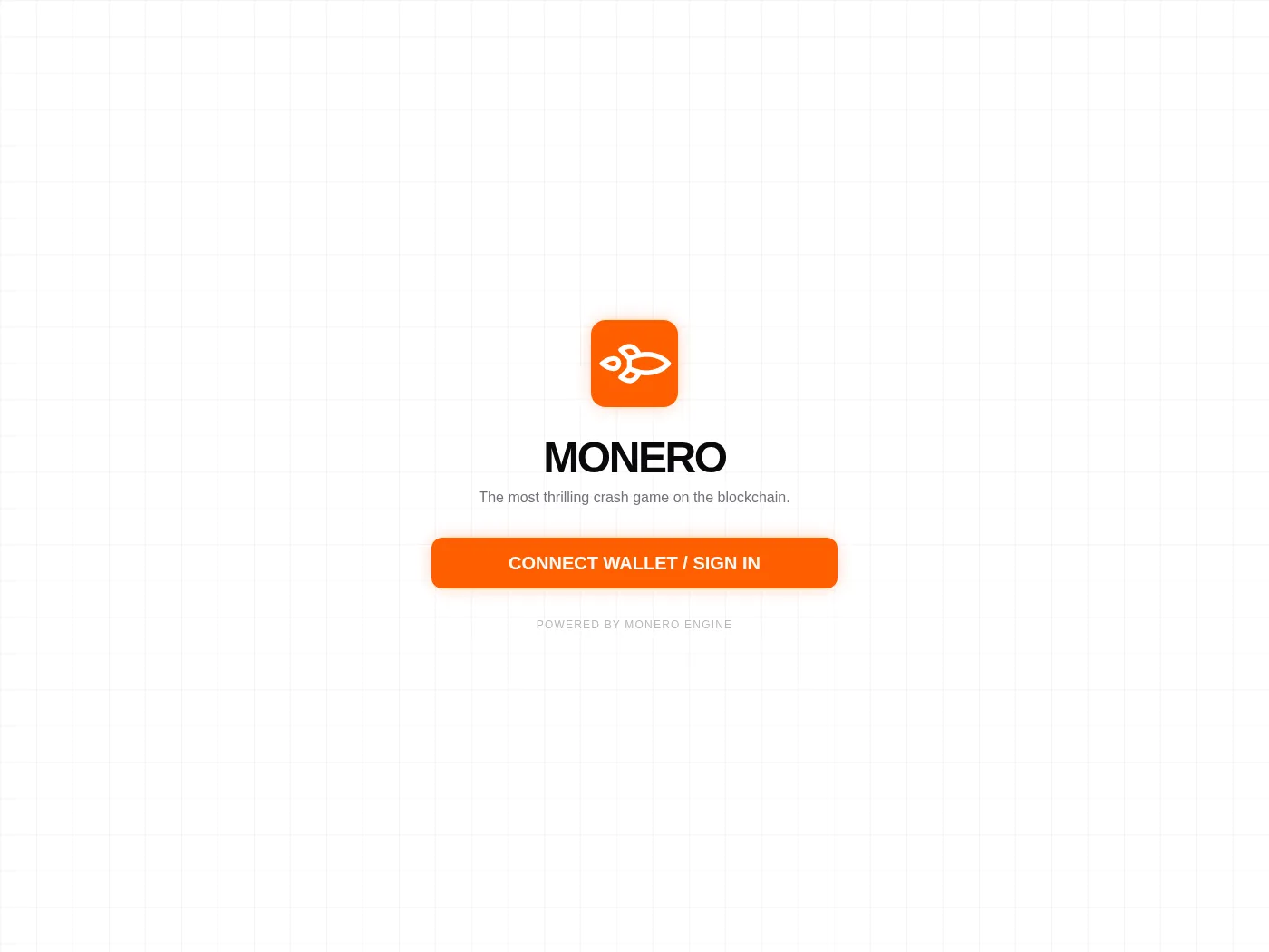 Monero Crash Game