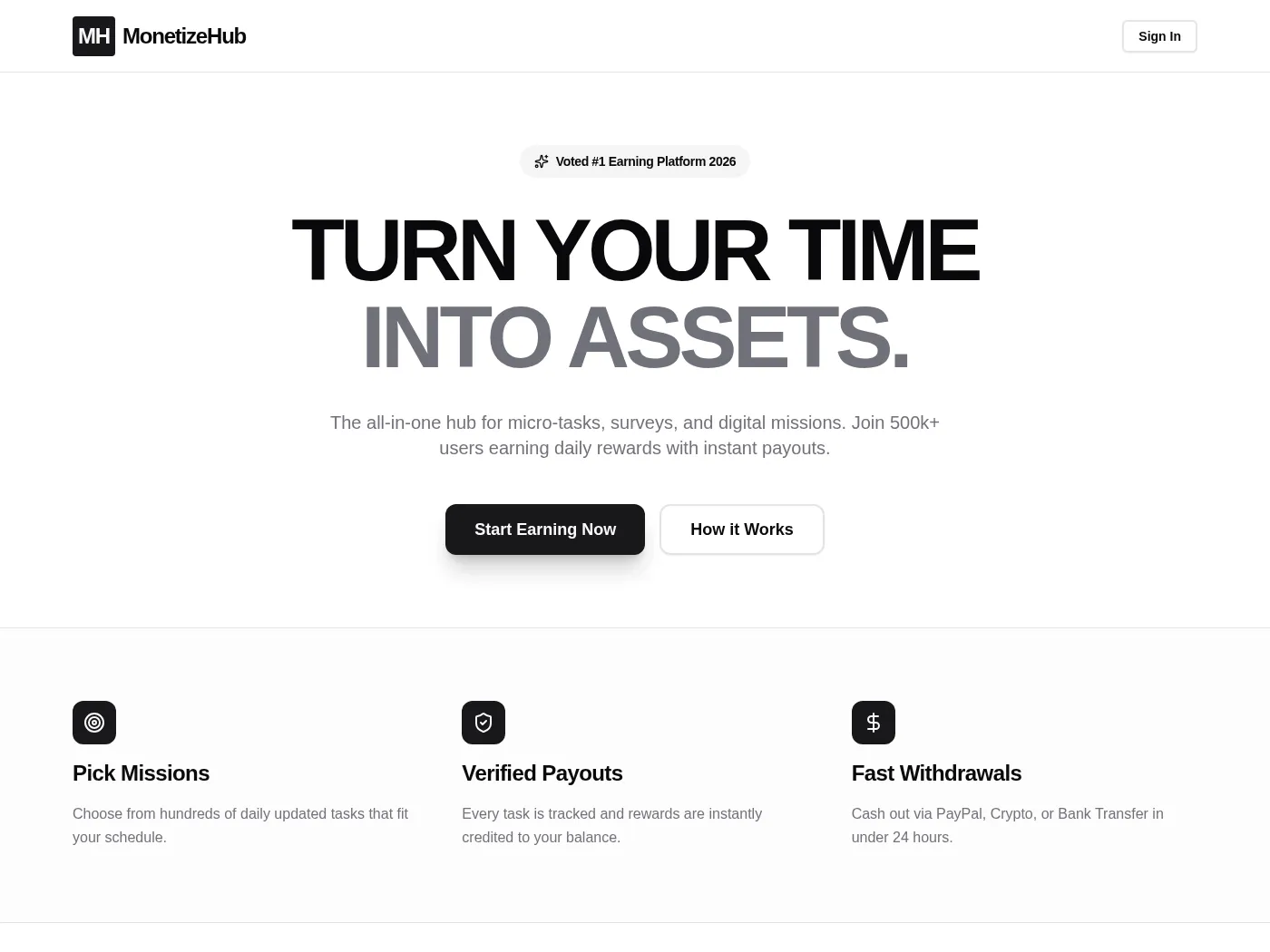 MonetizeHub
