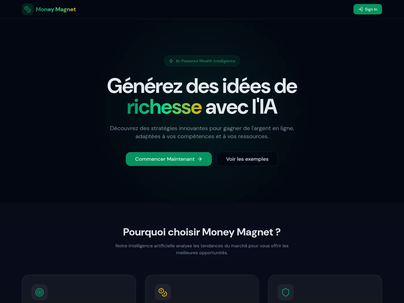 Money Magnet Site