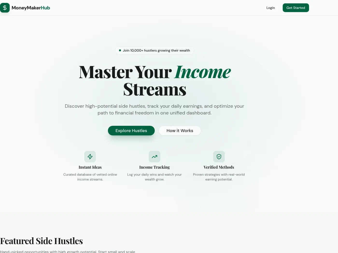 Money Maker Hub