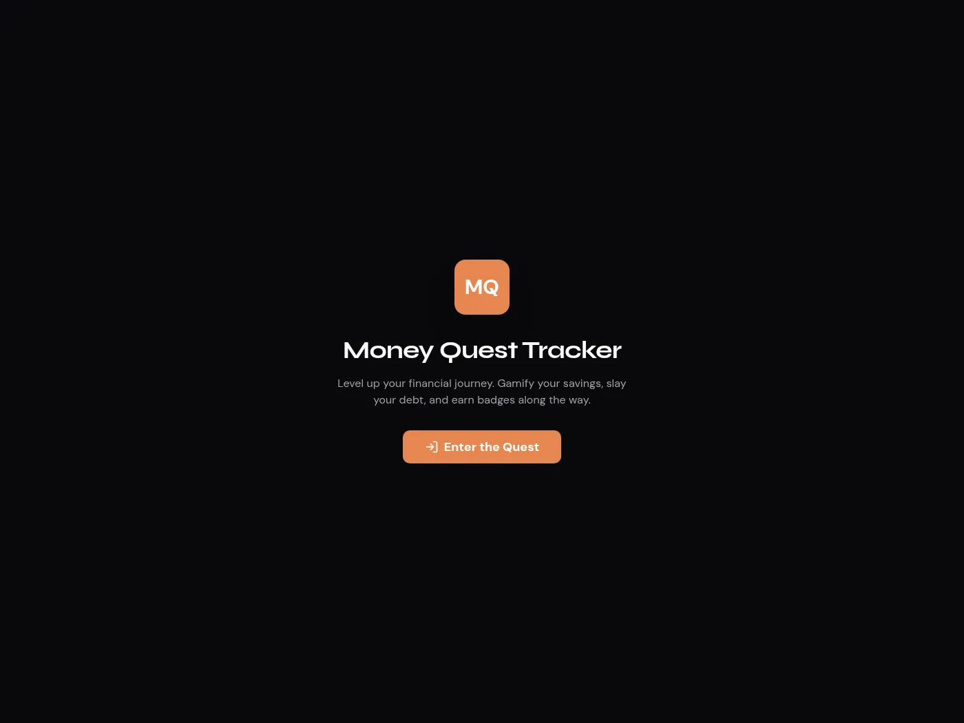 Money Quest Tracker