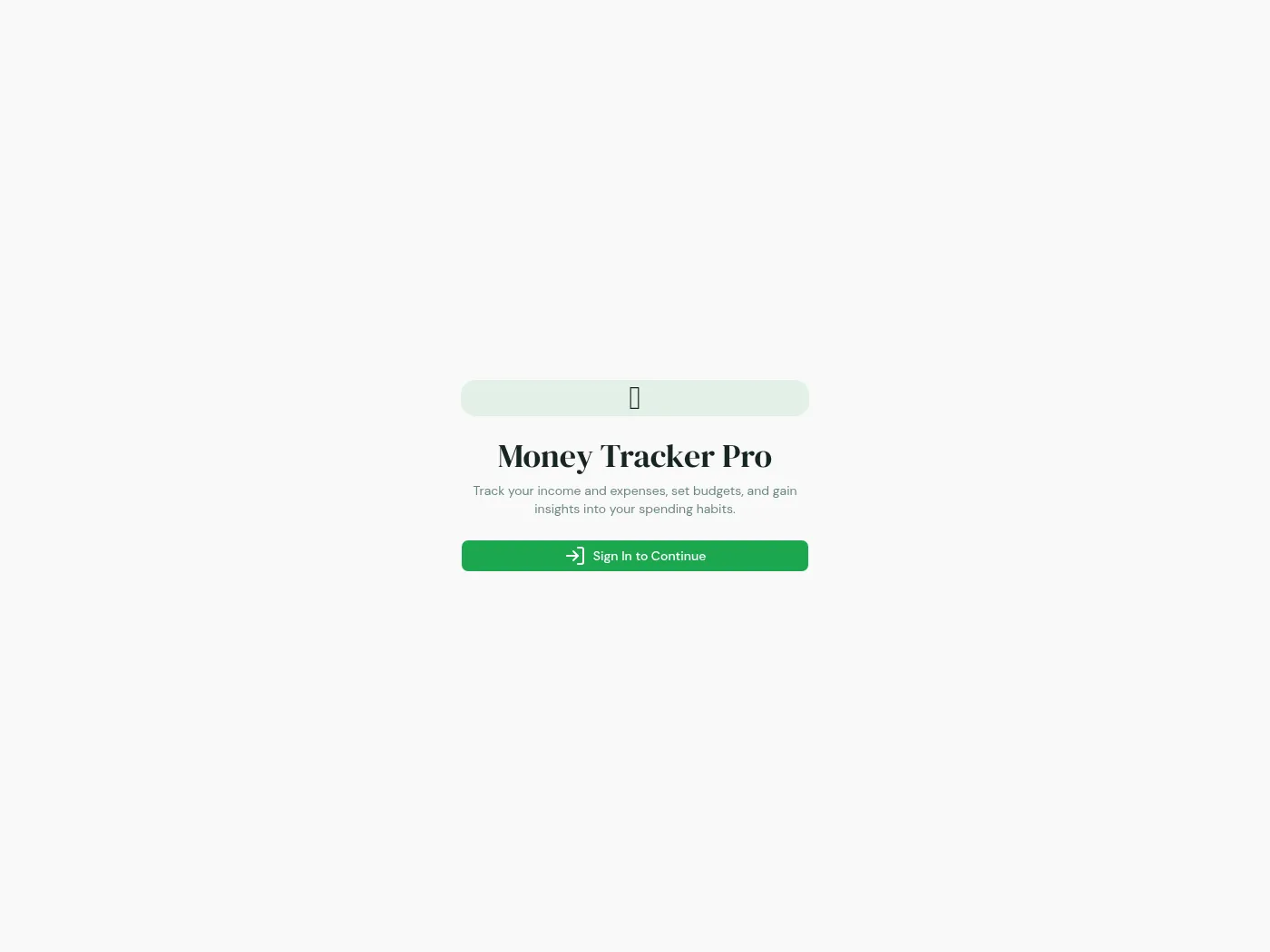 Money Tracker Pro
