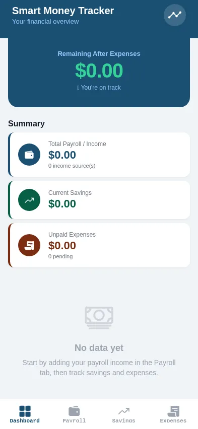 Smart Money Tracker