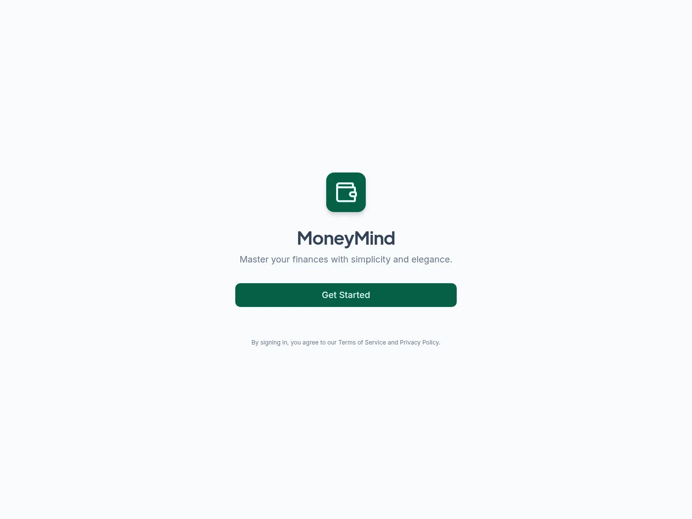 MoneyMind Dashboard