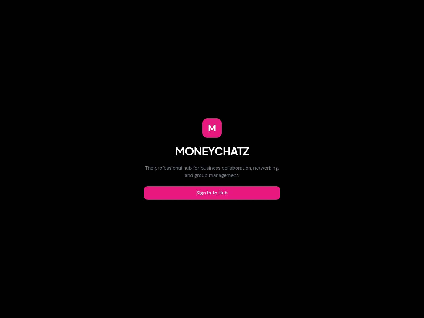 MoneyChatz Business Hub