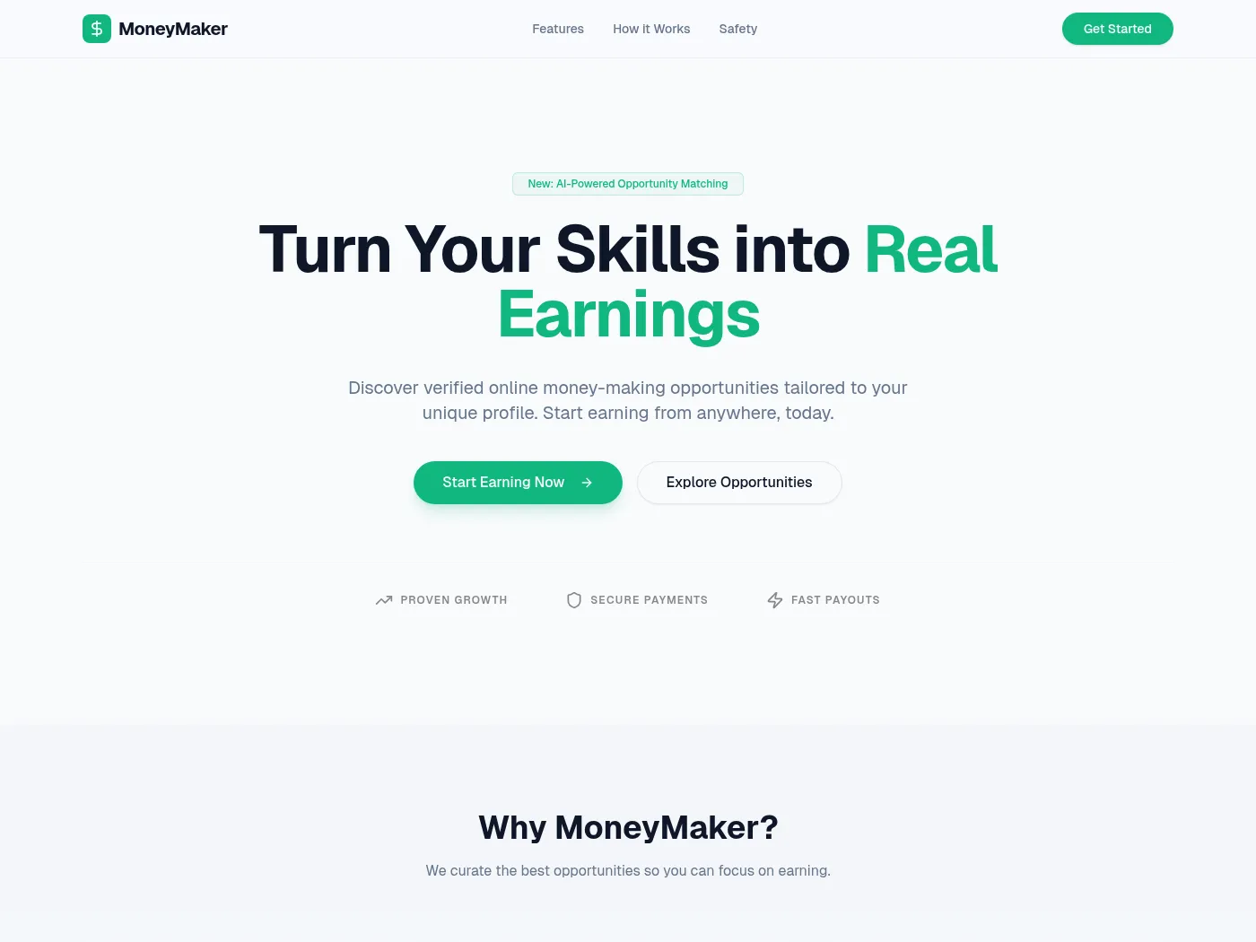 MoneyMaker App
