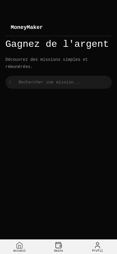 MoneyMaker App