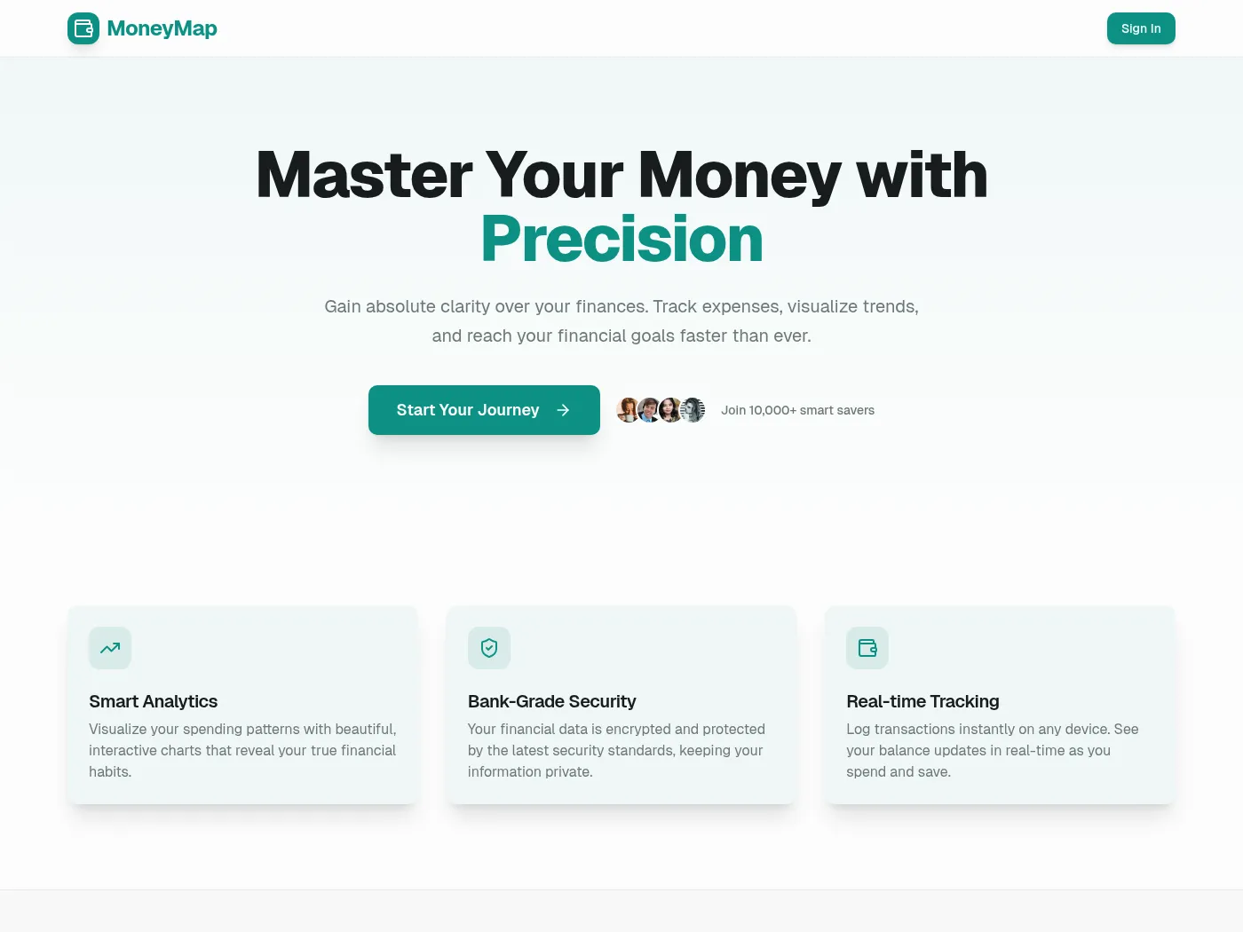 MoneyMap Tracker