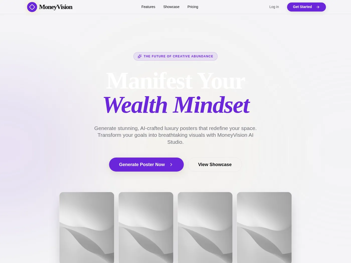 MoneyVision AI Studio
