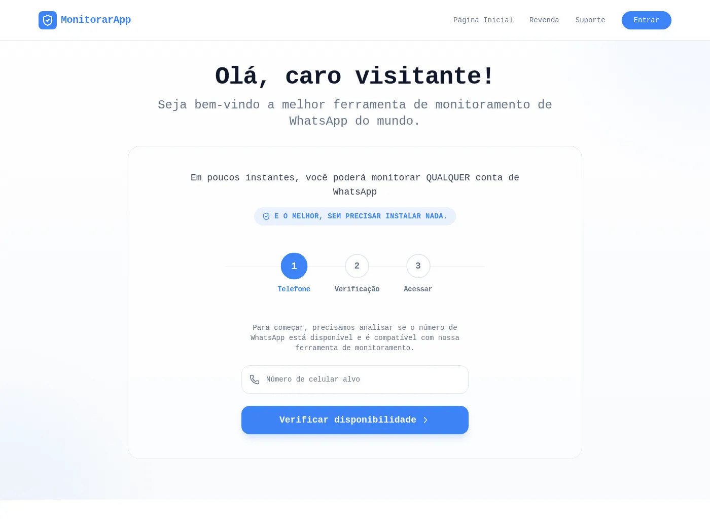 Monitorar Web Clone