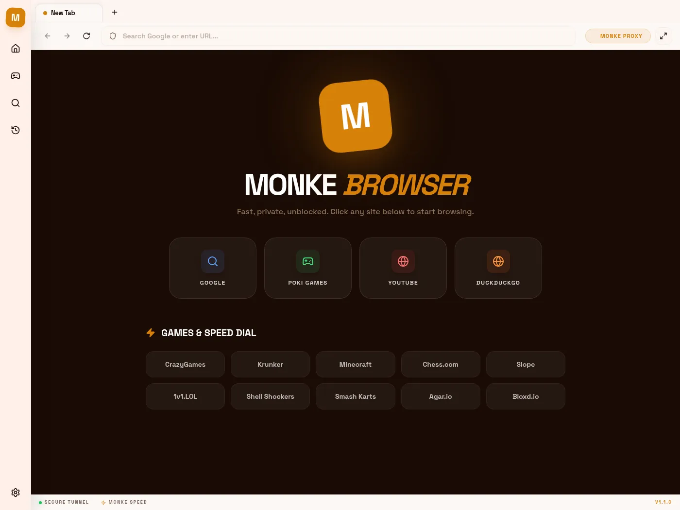 Monke Proxy Browser