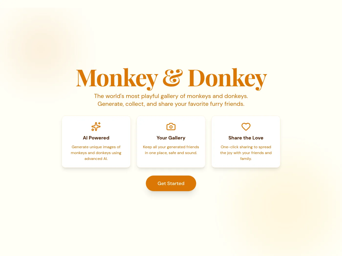 Monkey & Donkey Gallery
