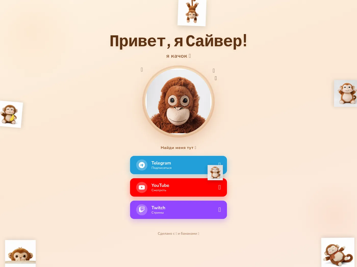 Cozy Monkey Hub