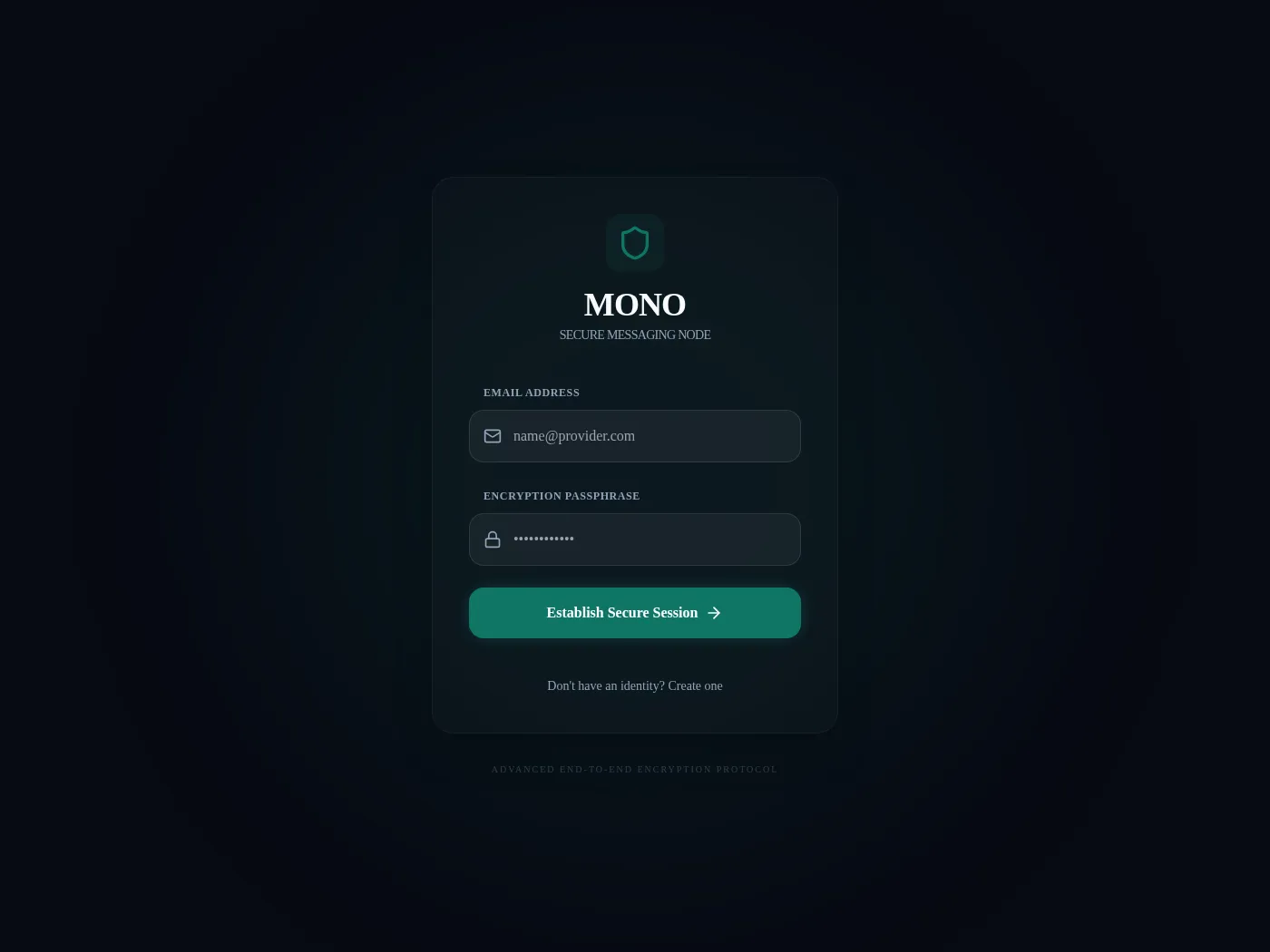 MONO Secure Messaging Platform