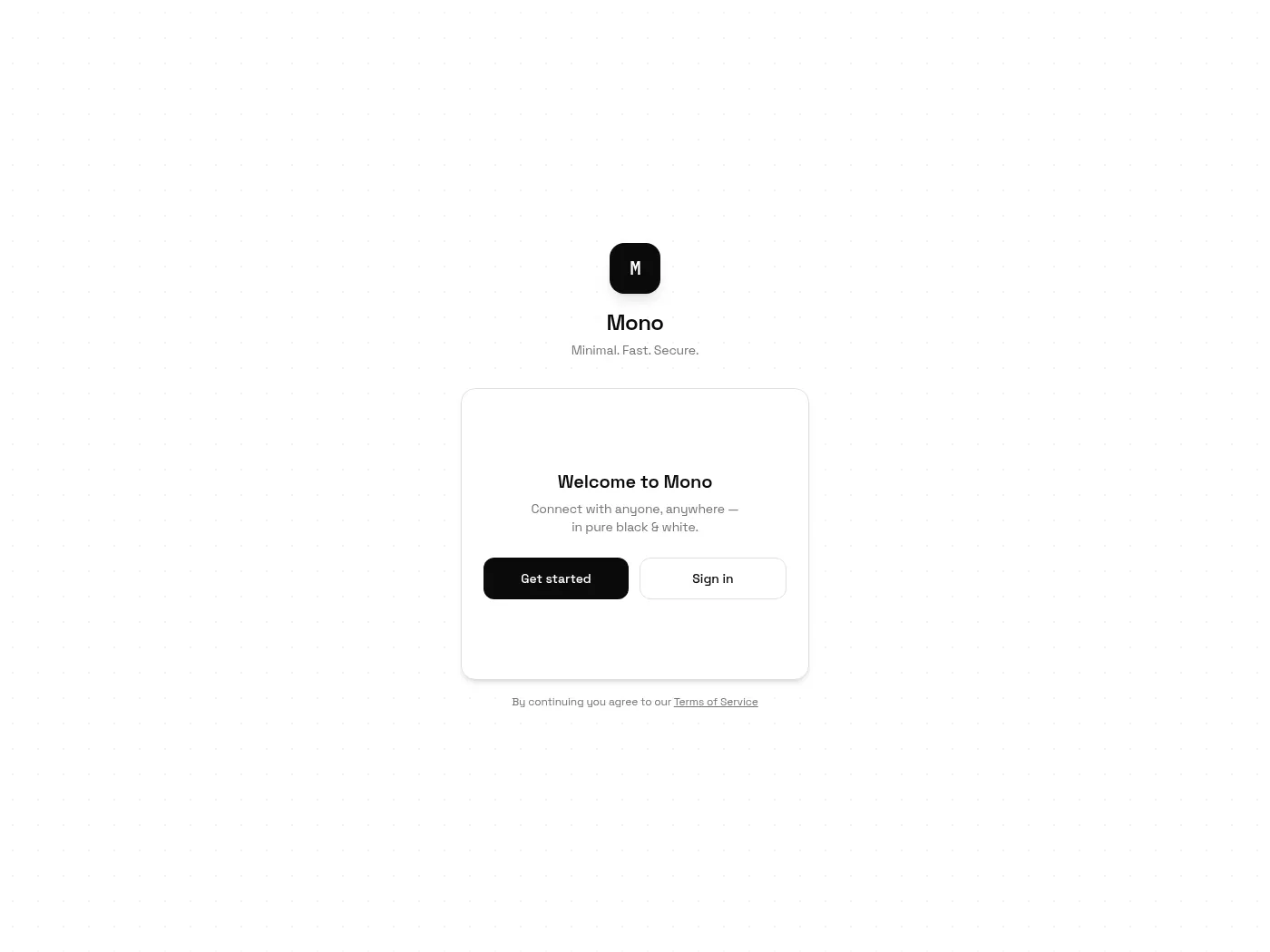 Mono Messenger