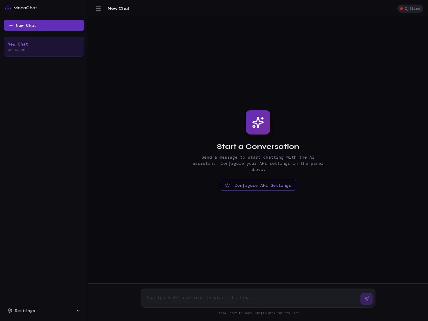 MonoChat Web App