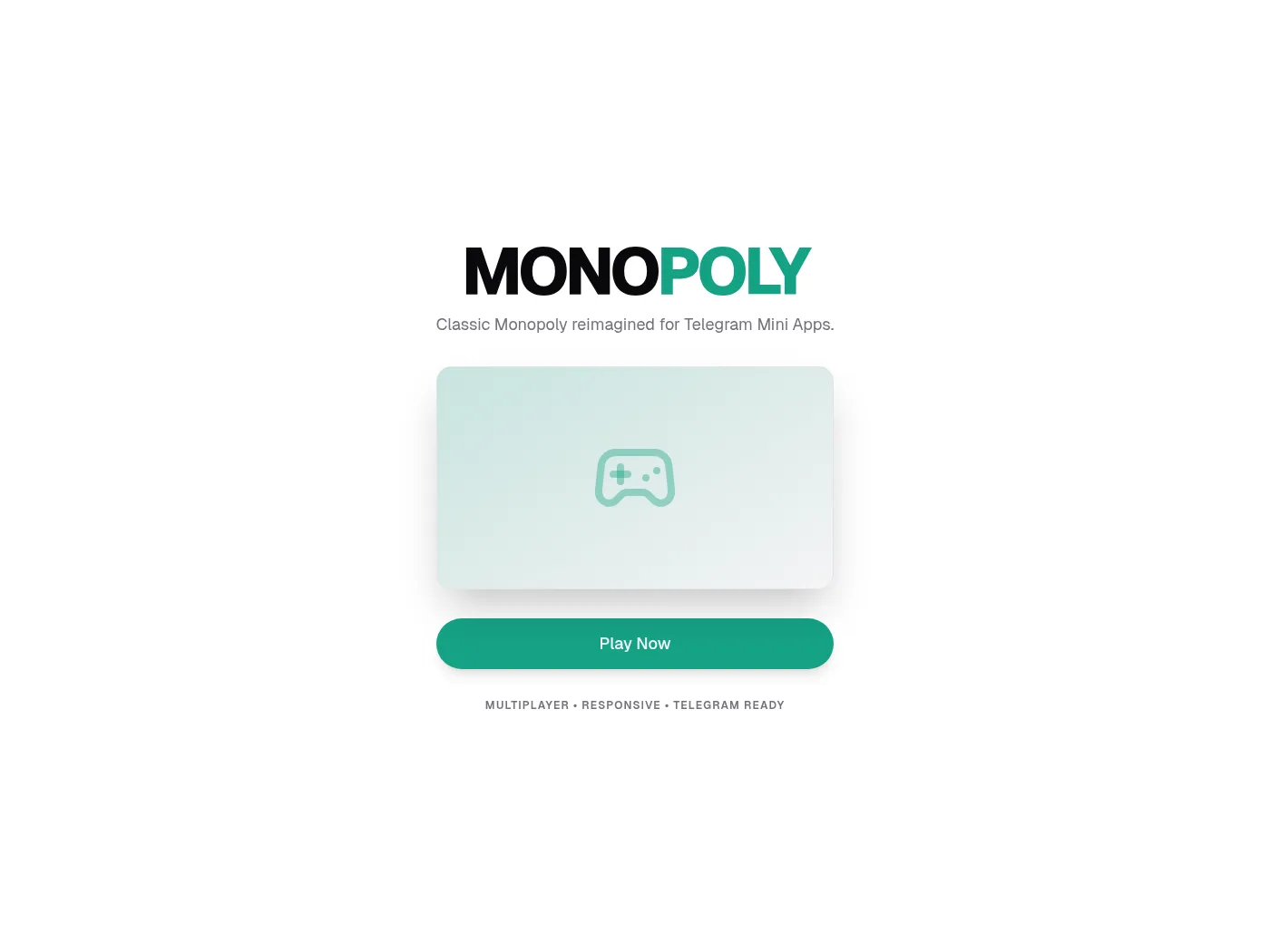 Monopoly Mini App