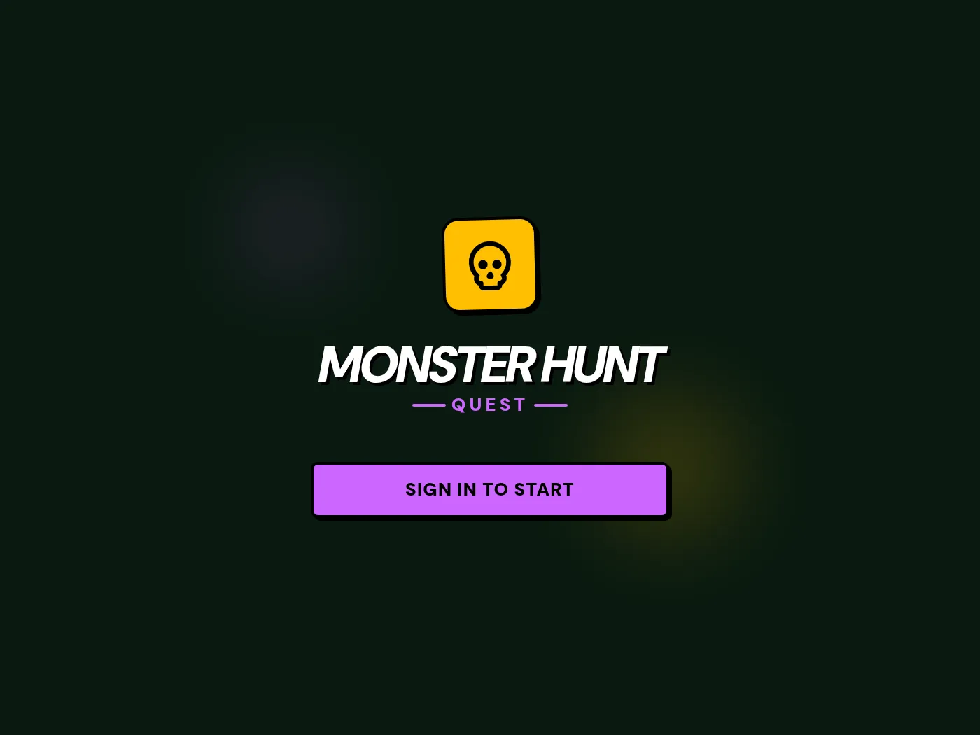 Monster Hunt Quest