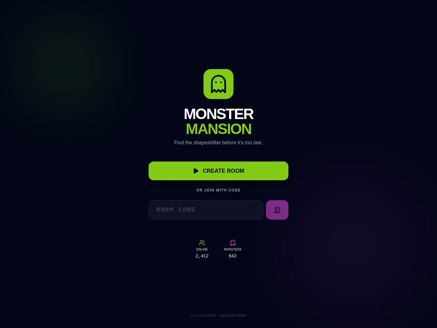 Monster Mansion Mystery