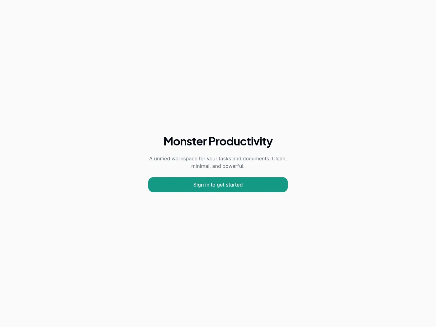 Monster Productivity Suite