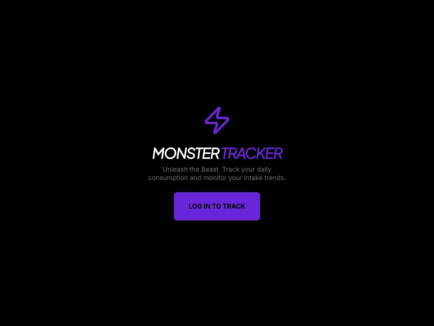 Monster Tracker Dashboard