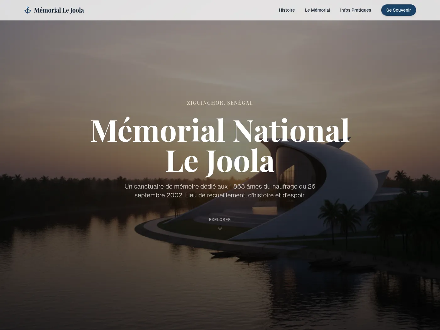 Monument Info Site