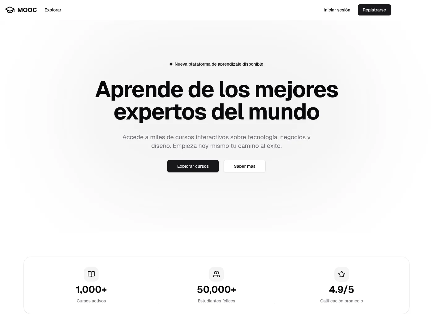 MOOC Starter Platform