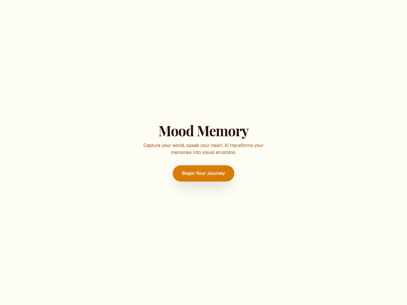 Mood Memory Camera